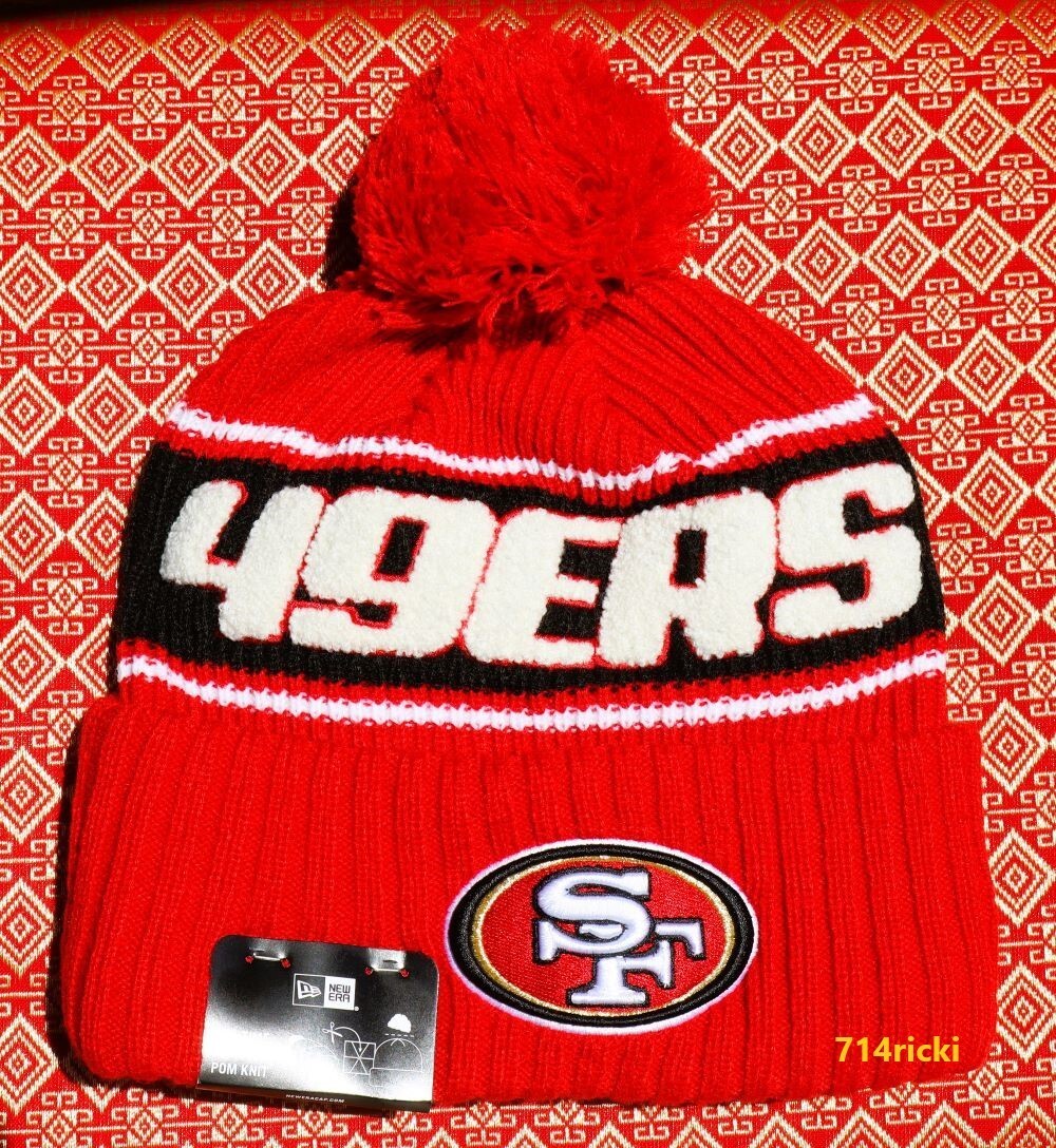 San Francisco 49ers Knit Hat SAN FRANCISCO 49ERS BEANIE NEW