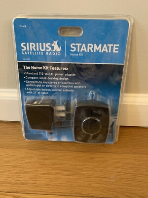 Sirius Satellite Radio Starmate Home Kit ST-H1R | eBay