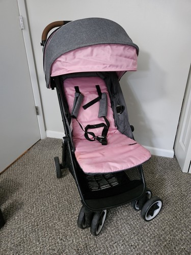 Evenflo Gold Otto Self Folding Lightweight Travel Stroller, Opal Pink ...