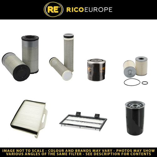 Filter service kit fits HITACHI ZX85 USB-5A w/YANMAR / 01.2019 Eng. | eBay