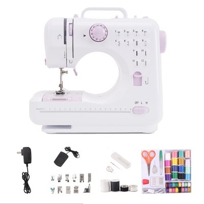 Compact Sewing Machine for Beginners, 12 Built-in Patterns, Lightweight ...