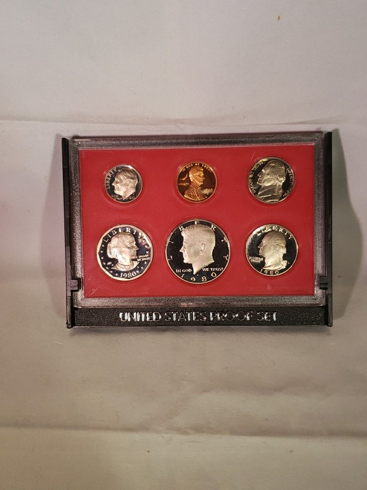1980 1981 1982 United States US Mint Proof Set Coins Collectible | eBay