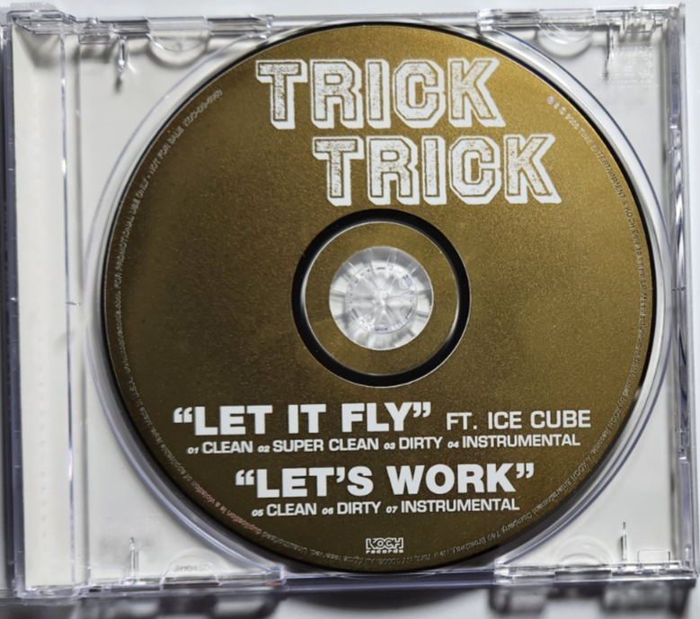 Trick Trick Featuring Ice Cube - Let It Fly Promo CD Single Detroit ...