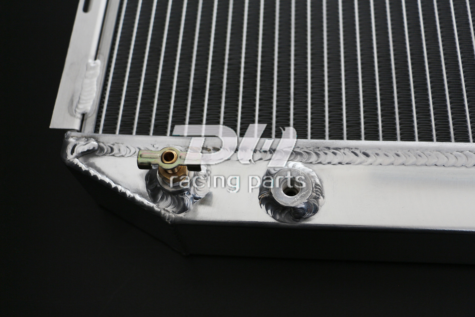 4 ROW Aluminum Radiator For 1960-1966 63 65Ford Mustang Ranchero Falcon ...