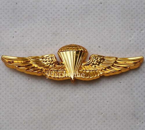 US U.S. Navy Parachute Parachutist Landings Wings Badge Pin Gold-US197 ...