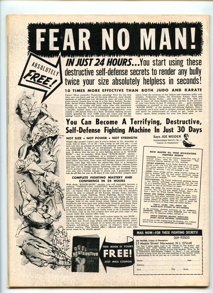 THE WRESTLER MAGAZINE 8/72 KILLER KOWALSKI BRISCO VS FUNK SWEET DADDY ...