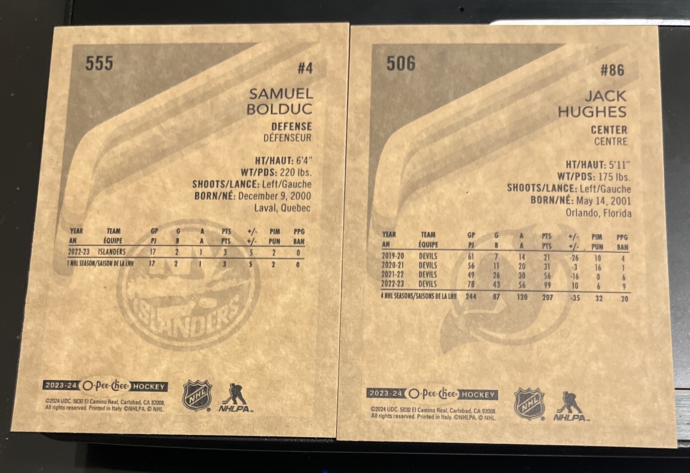 Lot of 18 2023-24 O-Pee-Chee Retro SP Makar Suzuki Wolf Beck Levi ...