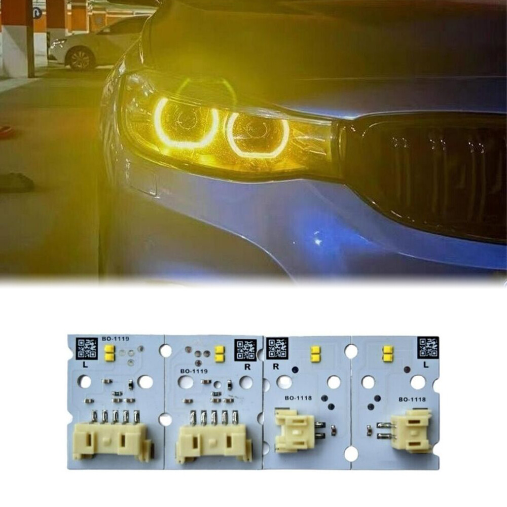 Yellow Angel Eye LED Boards For BMW F34 GT LCI 330iX 340iX 2017-2019 ...