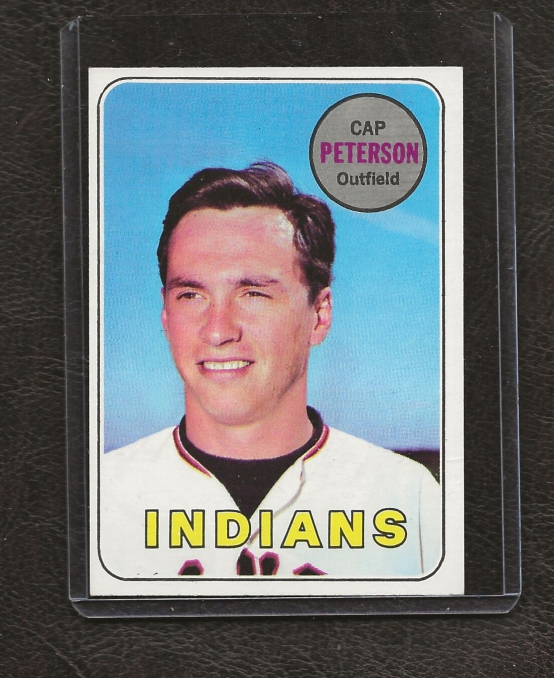 1969 Topps #571 Cap Peterson, Cleveland Indians, High Number, NM! | eBay