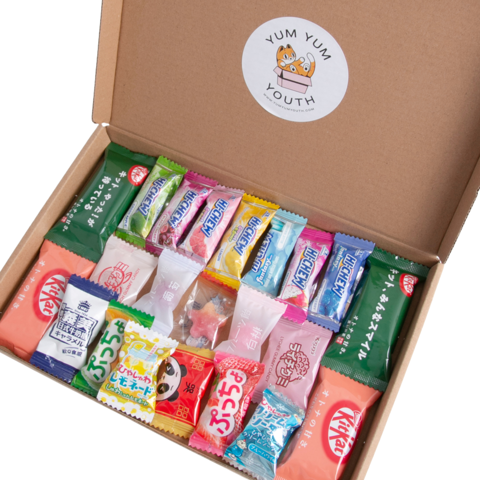 Unique Japanese Sweets Box with Candies and Kit Kat - Tasty Gift for ...