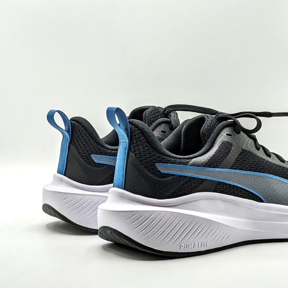 PUMA “Rocket Fuel” Men’s Ultra-Light Running Shoe [PUMA Black-Blue ...