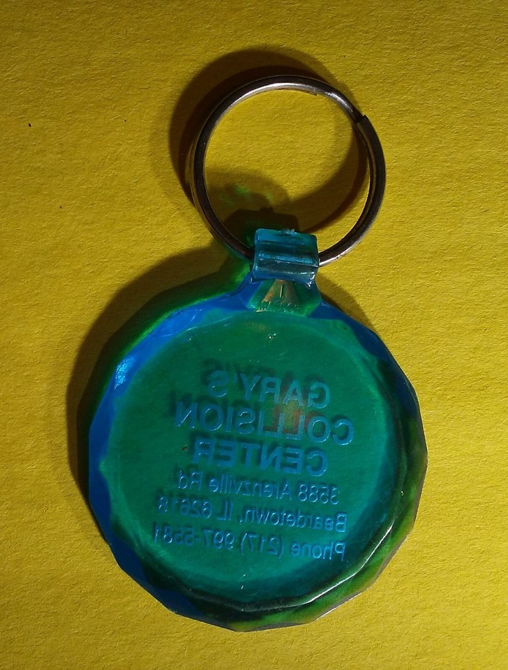 Automotive Gas & Oil Key FOB Gary's Collision Beardstown, IL spelled ...