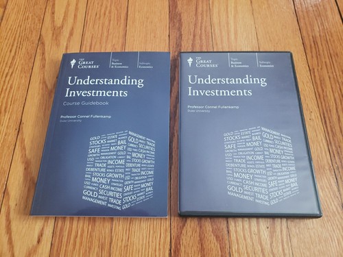 The Great Courses: Understanding Investments 4 DVD Set Book Duke Univ ...