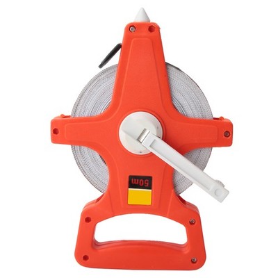 50m Thickened Hand Plastic Open Reel Tape Measure Measuring Ruler Tool ...