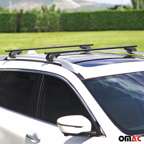 For 2011-2015 Ford Explorer Roof Racks Cross Bars Carrier Durable Black ...