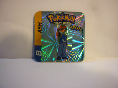 Staks Pokémon Nintendo 2002 Aimant Magnet Holo N° B ASH | eBay