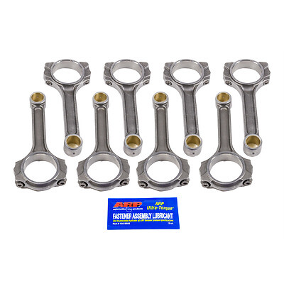 SCAT ENTERPRISES SBC 4340 Forged I-Beam Rods 6.000 w/ARP Bolts | eBay