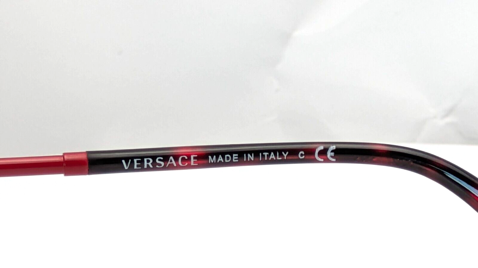 Versace MOD 3248 989 Red Havana Cat Eye Womens Eyeglasses 54mm | eBay