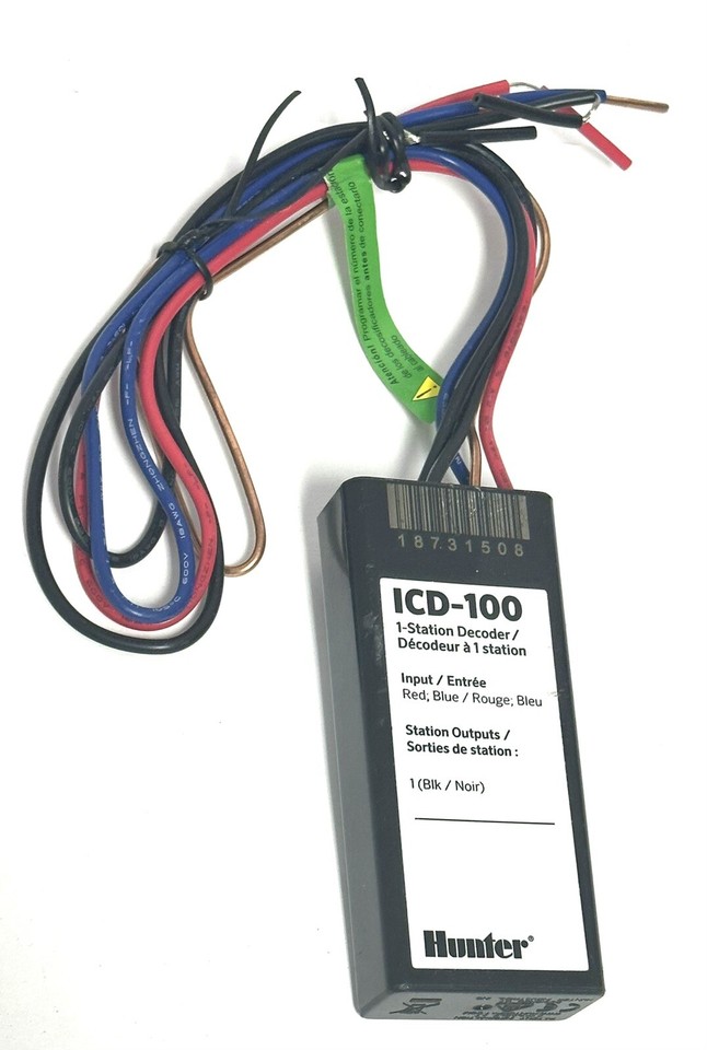 HUNTER ICD-100 SINGLE 1- STATION DECODER IC:2772A ICDDEC | eBay