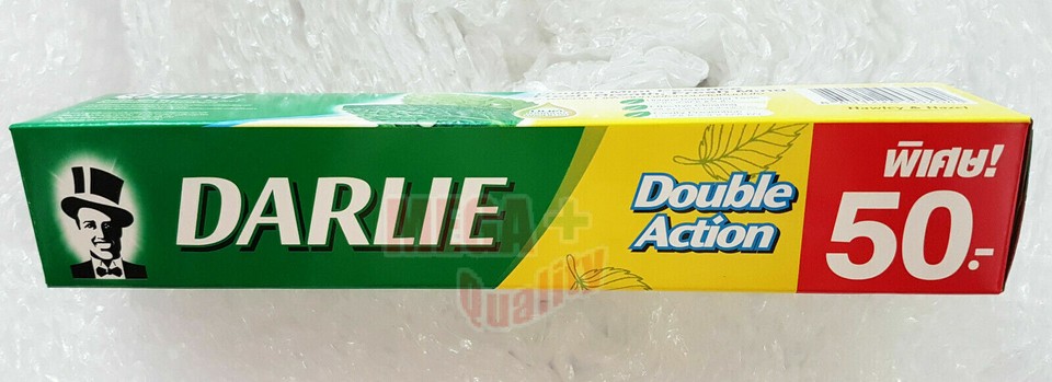 Darlie Double Action Fluoride Toothpaste Natural Spearmint Fresh Breath ...