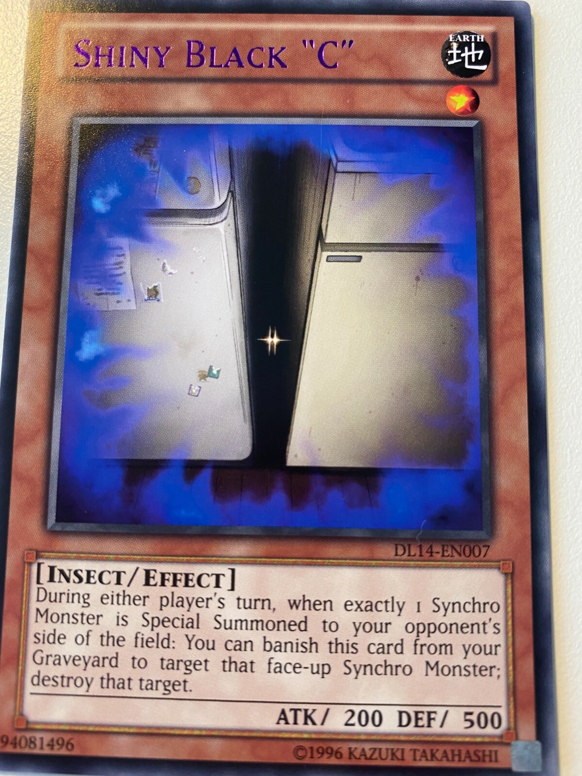 Yugioh Shiny Black "C" DL14-EN007 Rare PURPLE NM | eBay