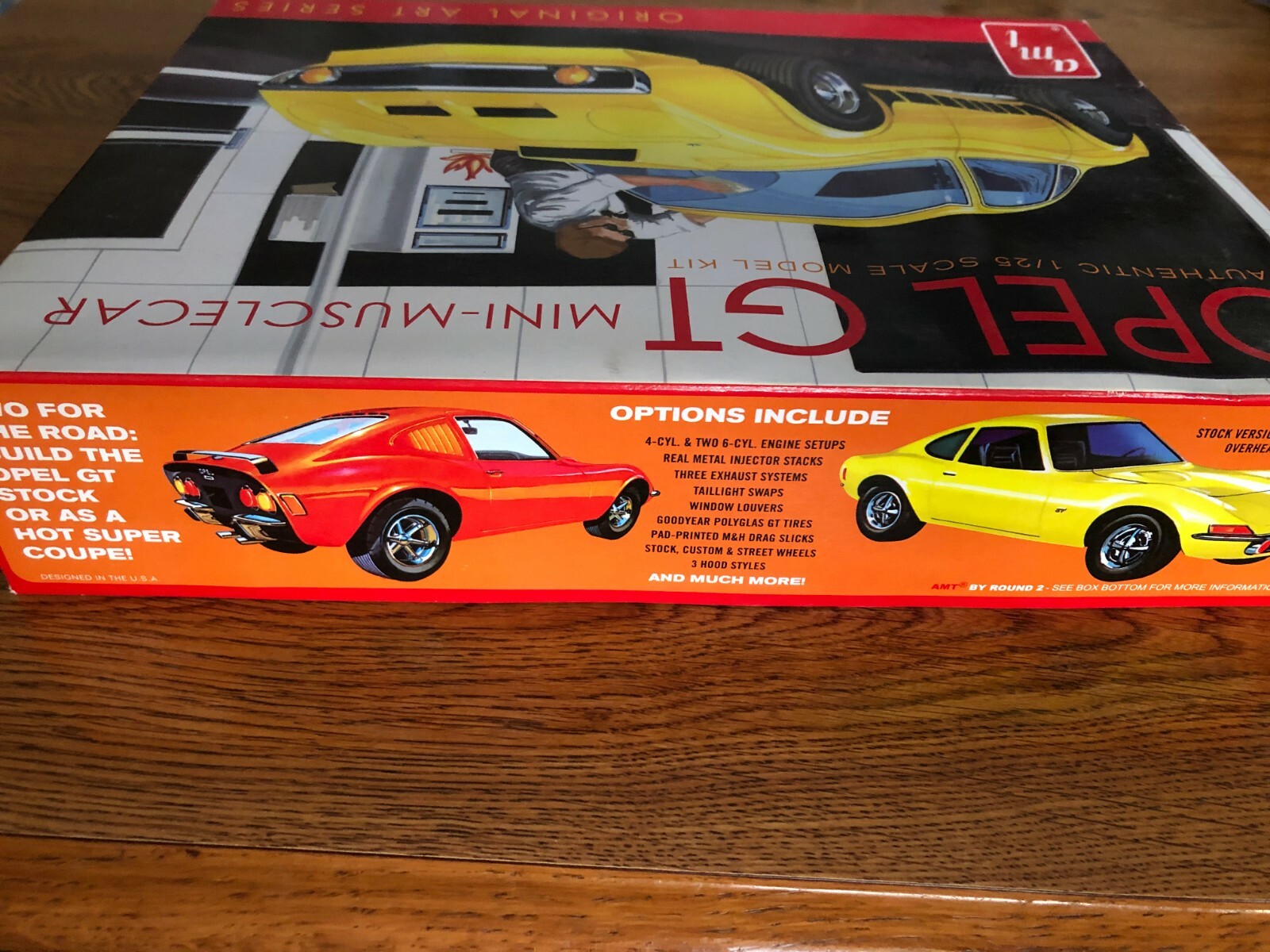 AMT Opel GT 1/25 plastic Model kit | eBay