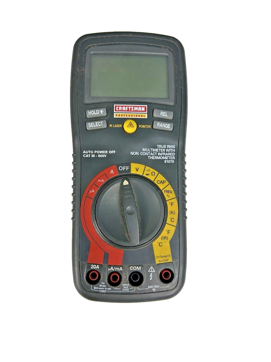 Craftsman Professional Multimeter Craftsman Digital Auto Ranging