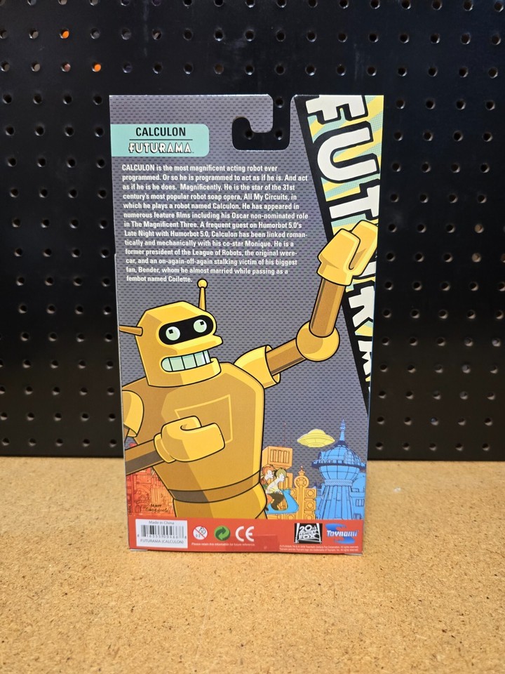 Futurama 6" Figures from Series 4, 5 & 6 - NEW Fry, Leela, Amy, King B ...