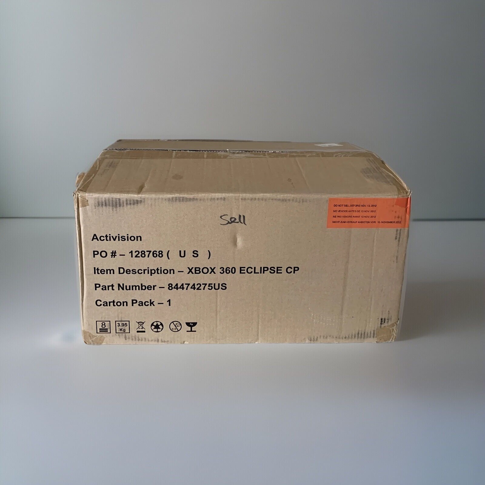 Call of Duty Black Ops 2 II Care Package W/Shipping Box NIB NEW Xbox ...