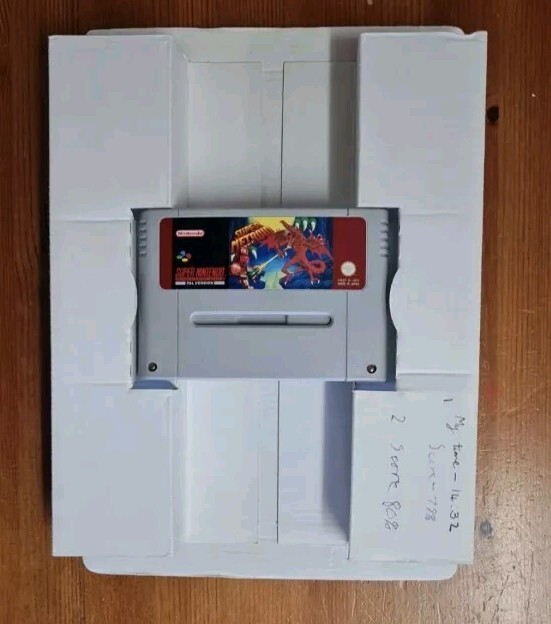 Super Metroid NINTENDO SNES Super Nintendo PAL Big Box Version ...