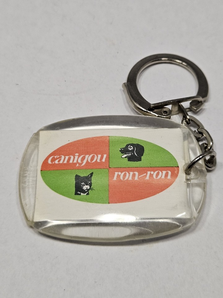 Keychain Logo - CANIGOU RON Vintage Irish Setter 1960s Croquettes etc ...
