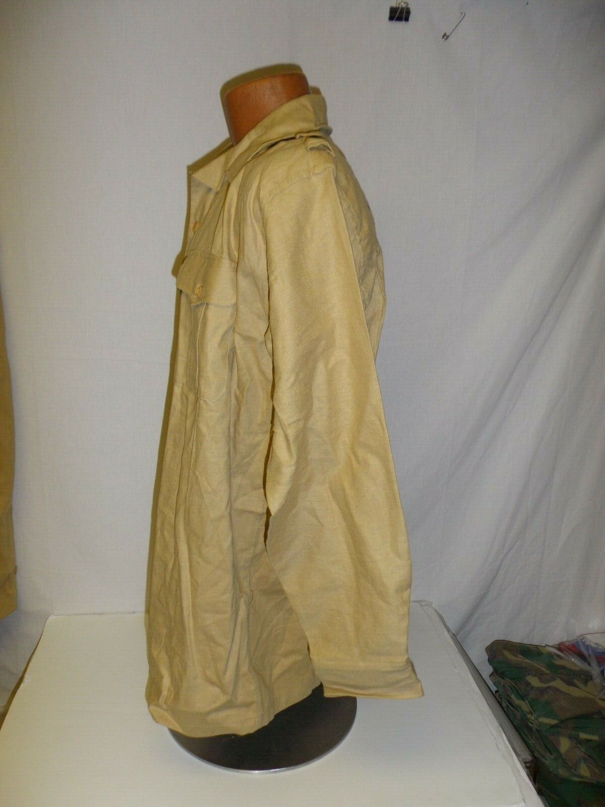 nva-1 Viet-Minh Army Tan uniform set EM 2 pocket Indochina Vietnam sz ...