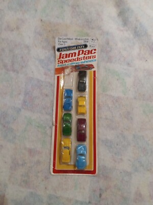 Vintage 1983 Tootsie Toy Jam Pac Car Set Of 7 One Missing Metal Rare ...
