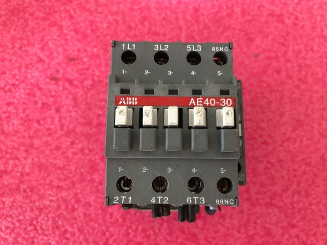 ABB Contactor Ae40-30 24v Coil 60a a Amp 600vac AE4030 for sale online ...