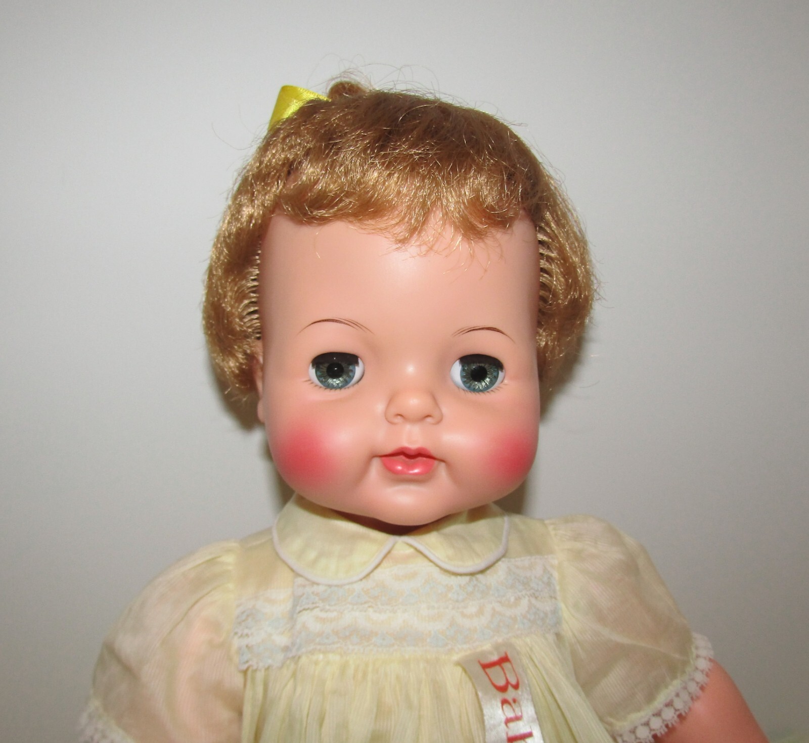 Vintage Doll Ideal KISSY BABY Playpal Type 21” Original Dress Tag ...