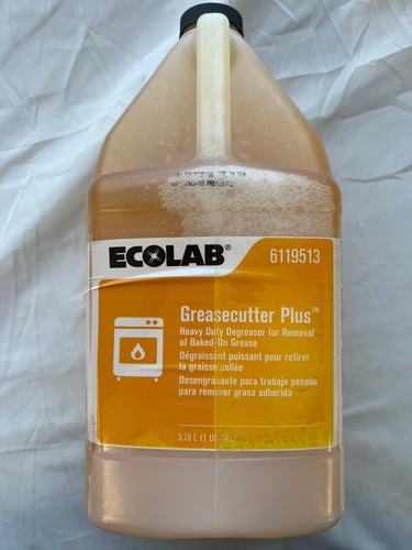 Case of 4 Ecolab 6119513 Greasecutter Plus Heavy Duty Degreaser Removal ...