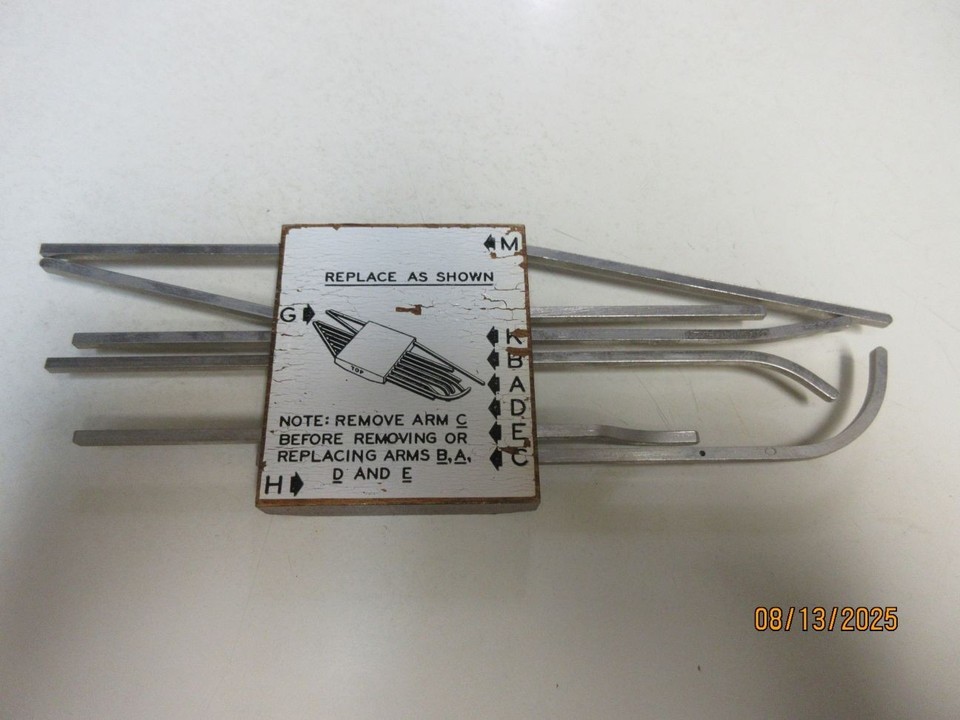 Time-Rite aircraft eng. timing tool w/large radial engine scales & arms ...