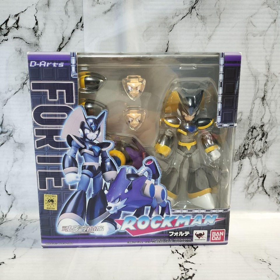 Bandai D-Arts CAPCOM Mega Man FORTE Bass Figure Collection Japan Unused ...