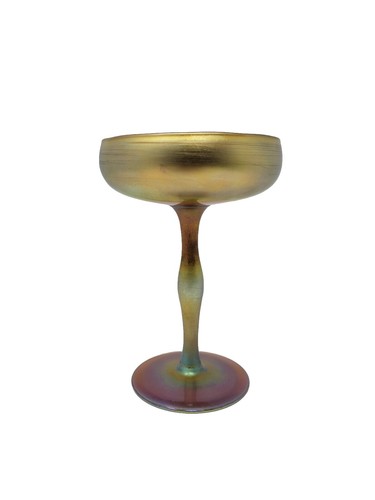 Steuben Aurene Glass Compote Early 20th Century 6" | eBay