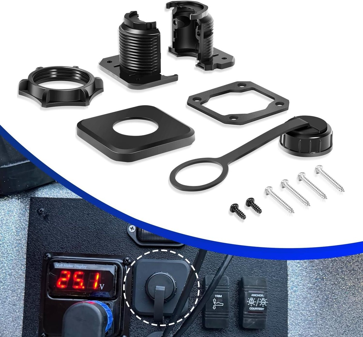Garmin Livescope Bundle Garmin LiveScope Bulkhead Connector Kit ...