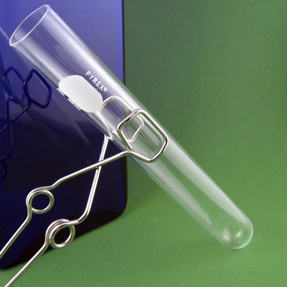 Pyrex Glass Test Tubes Round Bottom Cylinder Ria Lab Pyrex Chemical