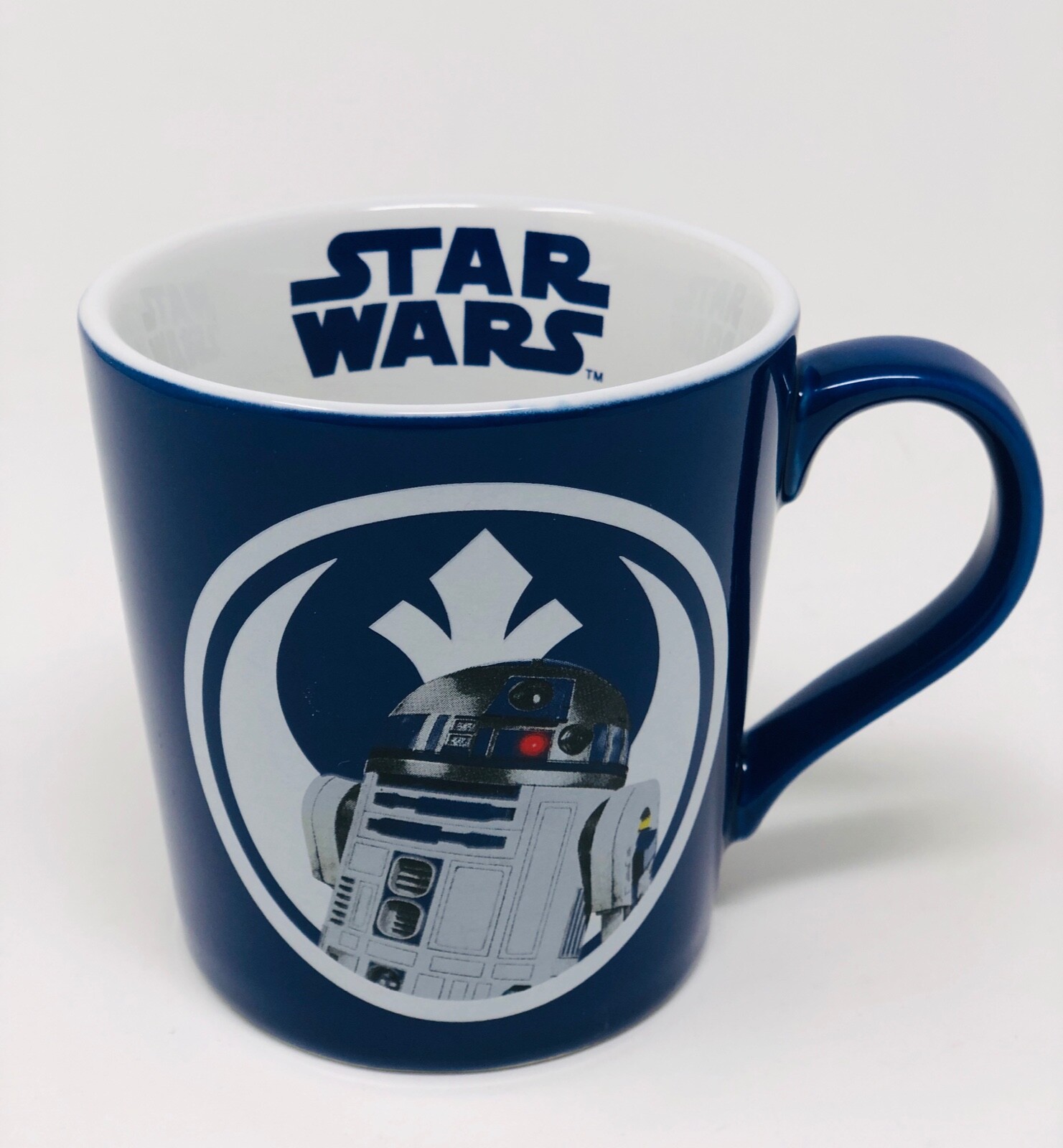 Star Wars R2D2 Coffee Tea Mug Ceramic Blue 12 fl oz by Vandor Bleep ...