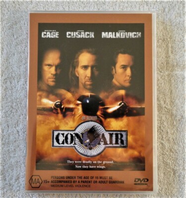 Con Air (DVD, 2003) Region 4, Condition Brand New - Sealed in Original ...