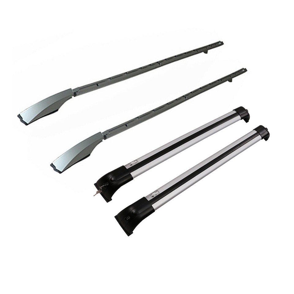 Roof Rail Crossbars Carrier Rack Fits for Land Rover Discovery 4 LR4 ...