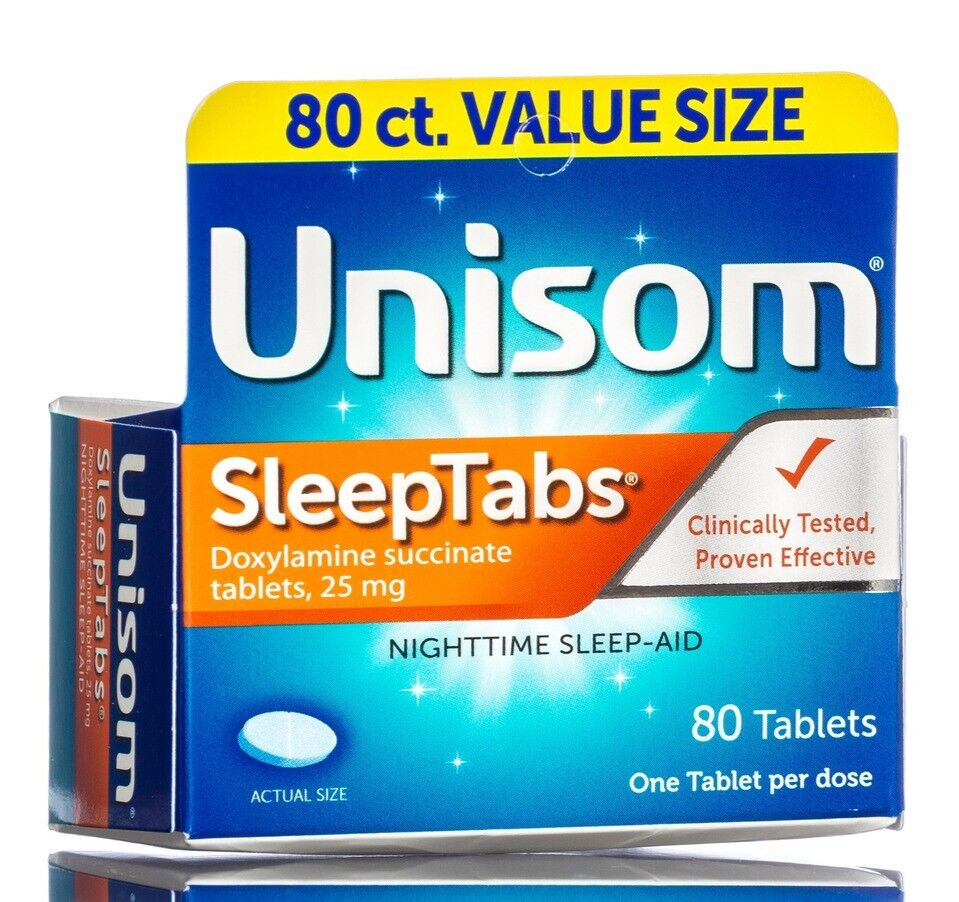 Unisom Sleep Tabs - 80ct - Exp: 09/2024 41167006023 | eBay