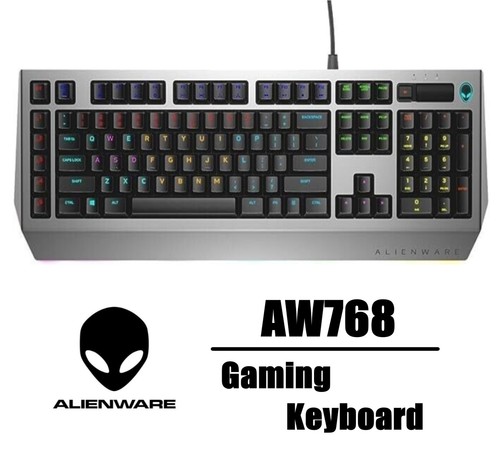 Dell Alienware Pro Backlit Wired RBG Gaming Mechanical US Keyboard ...