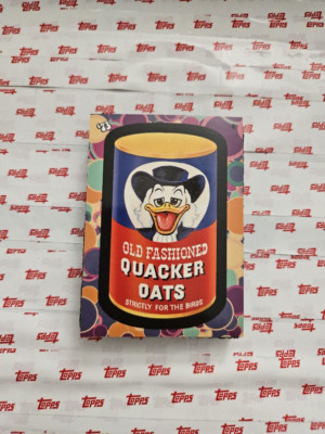 2023 Topps Wacky Packages Flashback: Celebrating 73 QUACKER OATS CARD 4 ...
