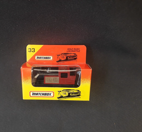 matchbox 0-4-0 Steam Loco gold rush locomotive no33 1997 Australian ...