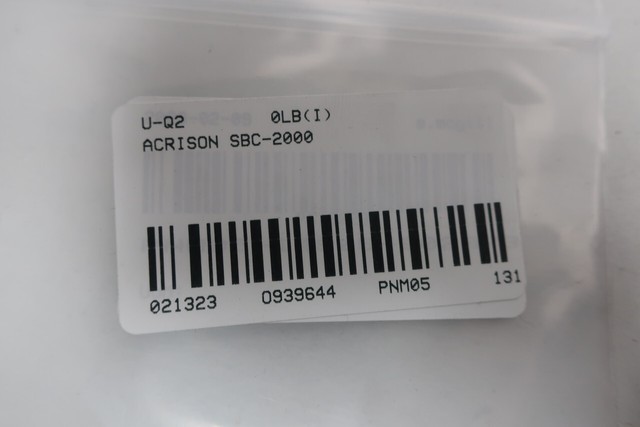 Acrison Model Sbc-2000 DSP Weigh Feeder Control for sale online | eBay