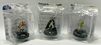HEROCLIX Batman #12, Arrowette #11, Miss Arrowette #10 w/ Cards - New ...